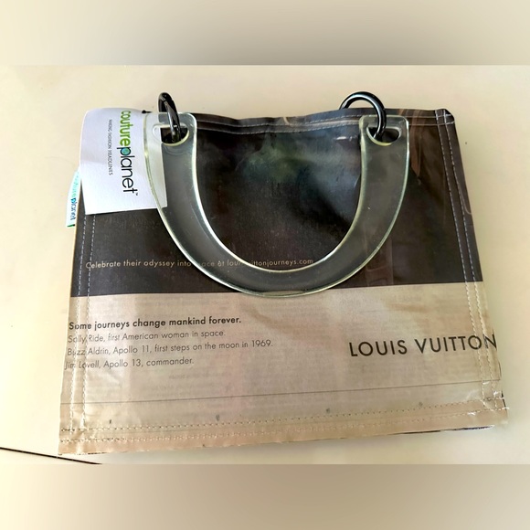 Couture Planet | Bags | Nwt Couture Planet Coco Lucite Louis Vuitton Ad ...